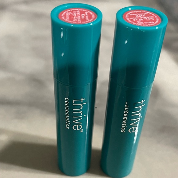 thrive causemetics | Makeup | Lot Of 2 Thrive Causemetics Hydrating Sheer Lip Tint Kara New ...